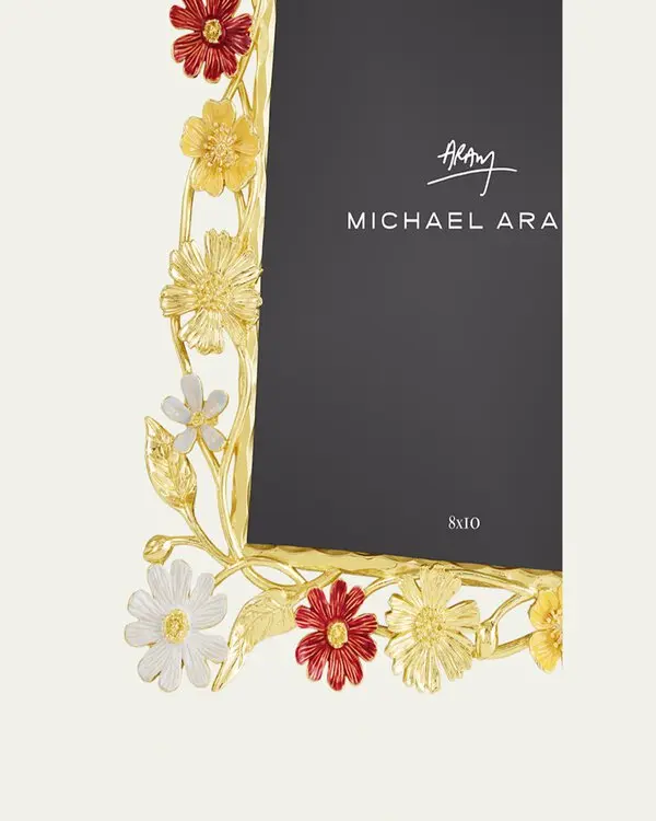 Michael Aram Wildflowers Picture Frame, 8" X 10