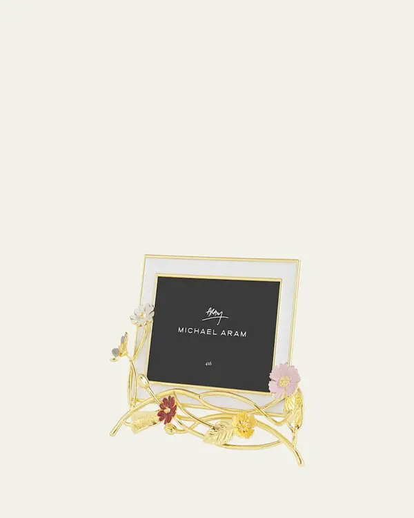 Michael Aram Wildflowers Easel Frame, 5" X 7