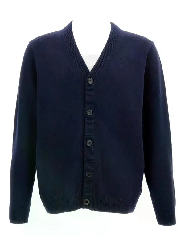 Paul Smith V-neck Buttoned Cardigan - Blue