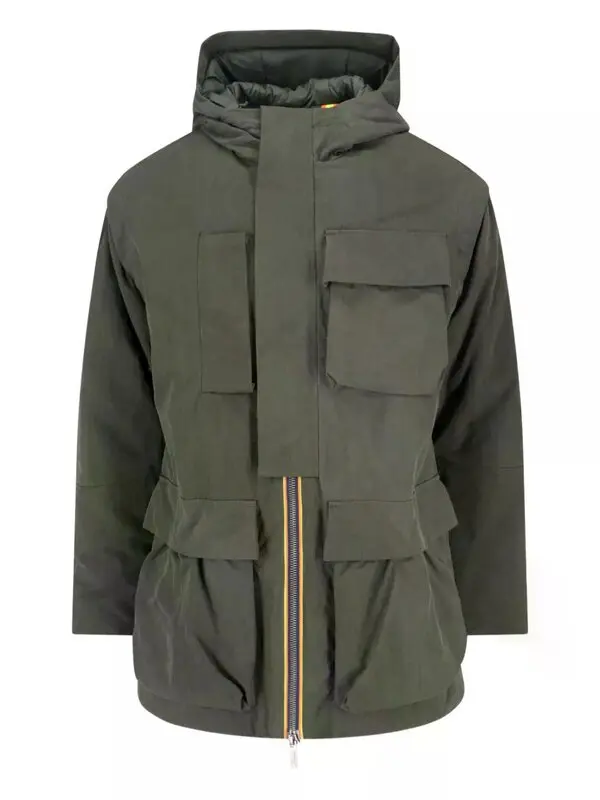 K-WAY Hooded Zip-up Jacket