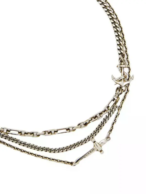 Alexander McQueen Charm Necklace