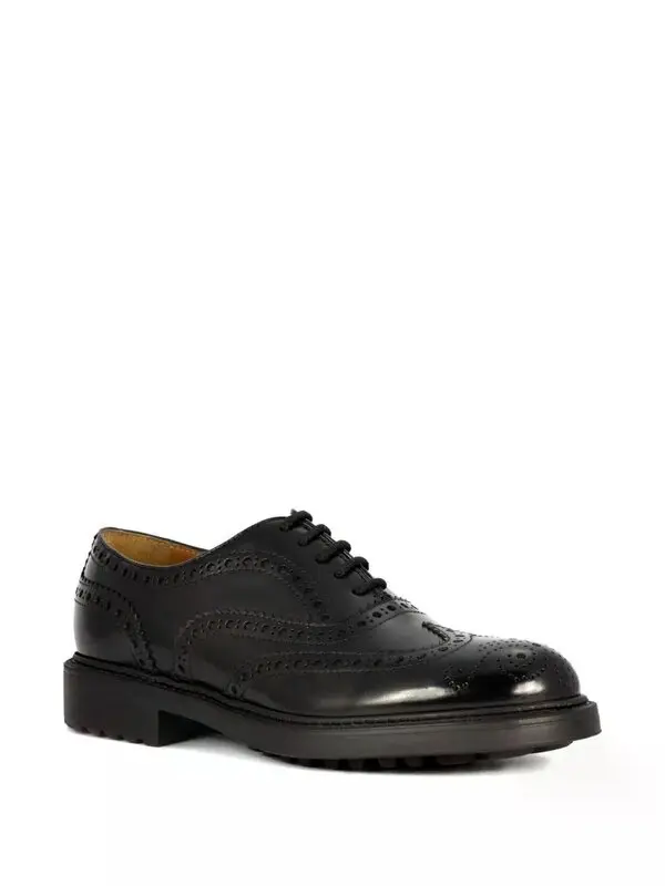 DOUCAL'S Leather Wingtip Oxford Shoes