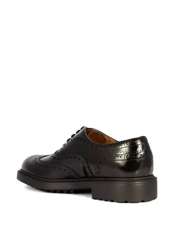 DOUCAL'S Leather Wingtip Oxford Shoes