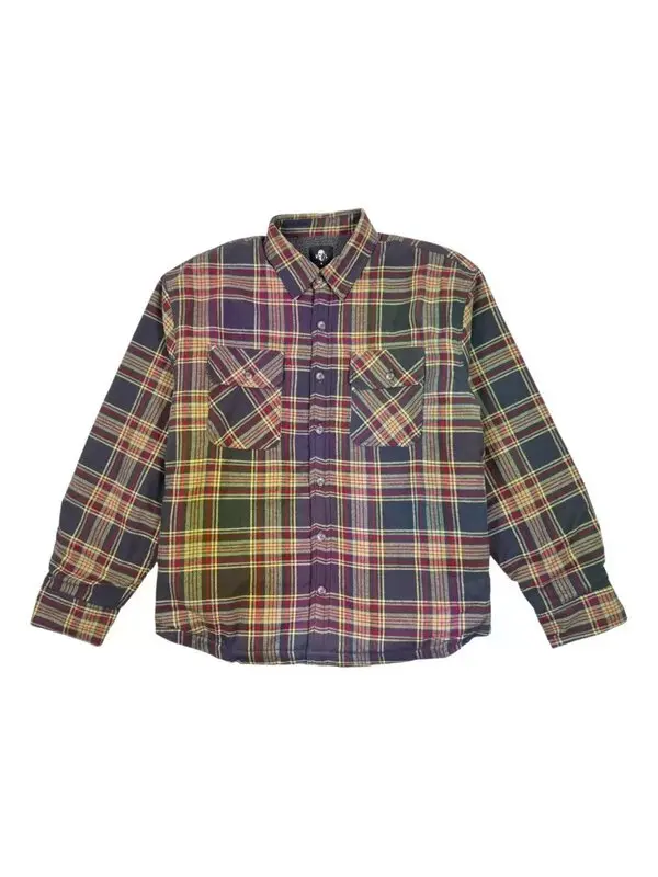 WARREN LOTAS Flannel Shirt - Grey