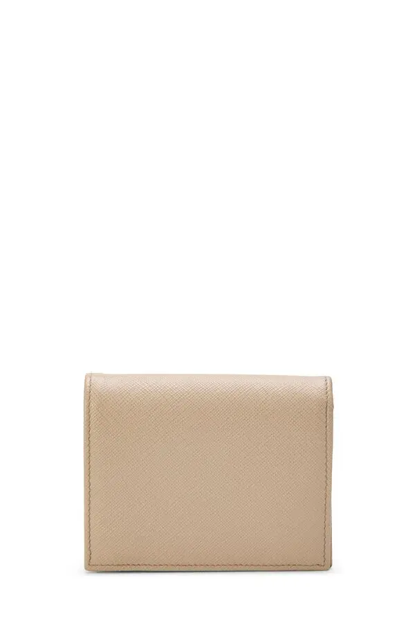 Prada Saffiano Compact Wallet