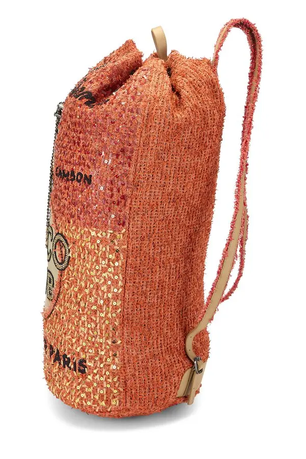 Chanel Tweed Cubano Trip Backpack