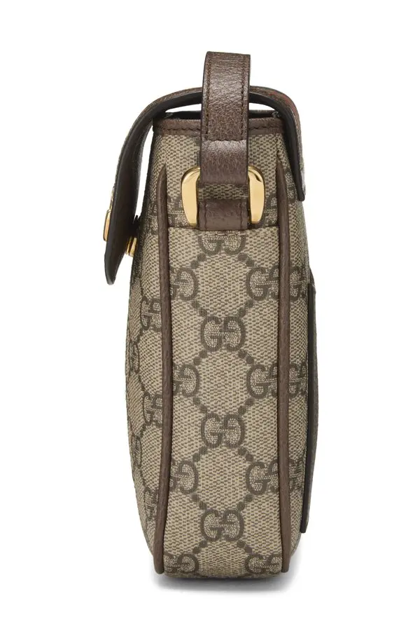 Gucci Original Gg Supreme Canvas Web Ophidia Phone Holder