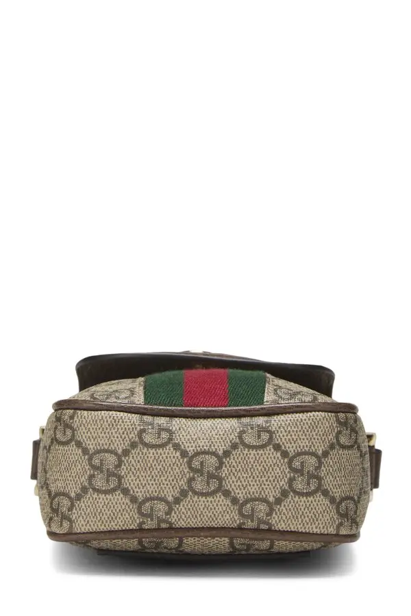 Gucci Original Gg Supreme Canvas Web Ophidia Phone Holder