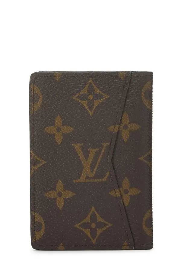 LOUIS VUITTON Monogram Canvas Pocket Organizer - Brown