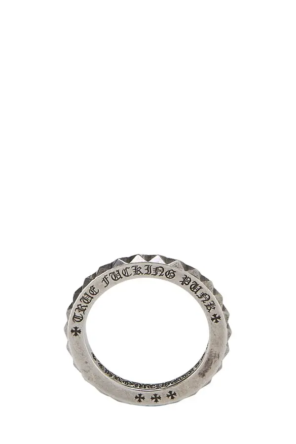 Chrome Hearts 925 Sterling Studded Ring
