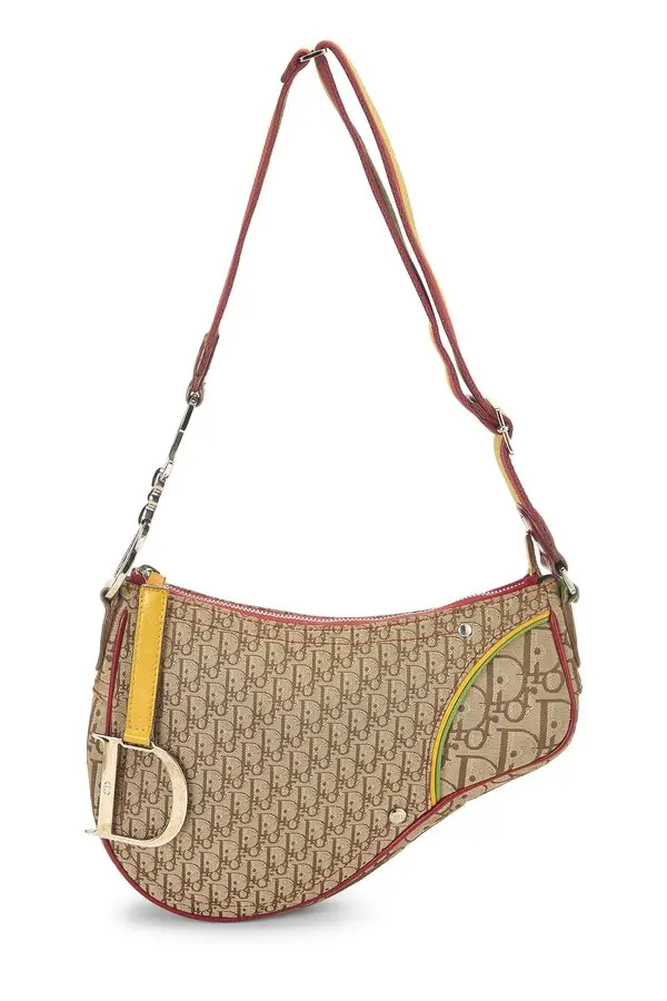 Dior Rasta Saddle Bag - Multi