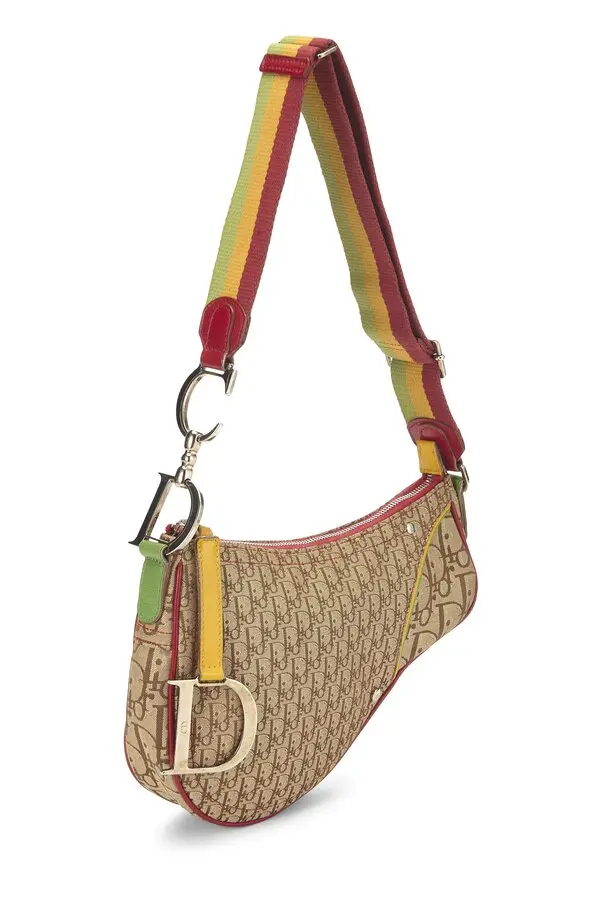 Dior Rasta Saddle Bag - Multi