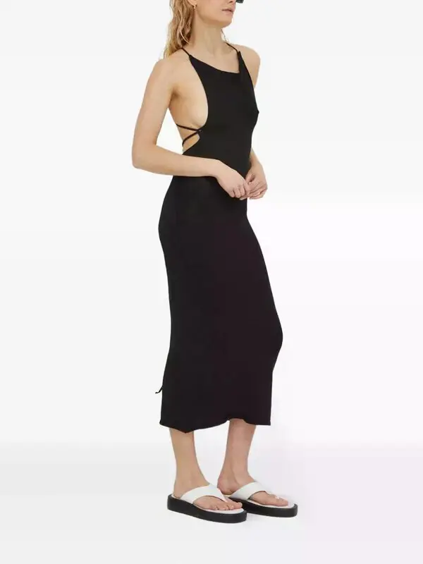 ALOHAS Tie-back Sleeveless Dress