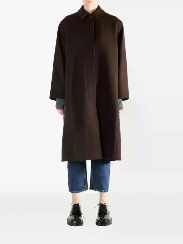 Studio Nicholson Ria Overcoat - Brown
