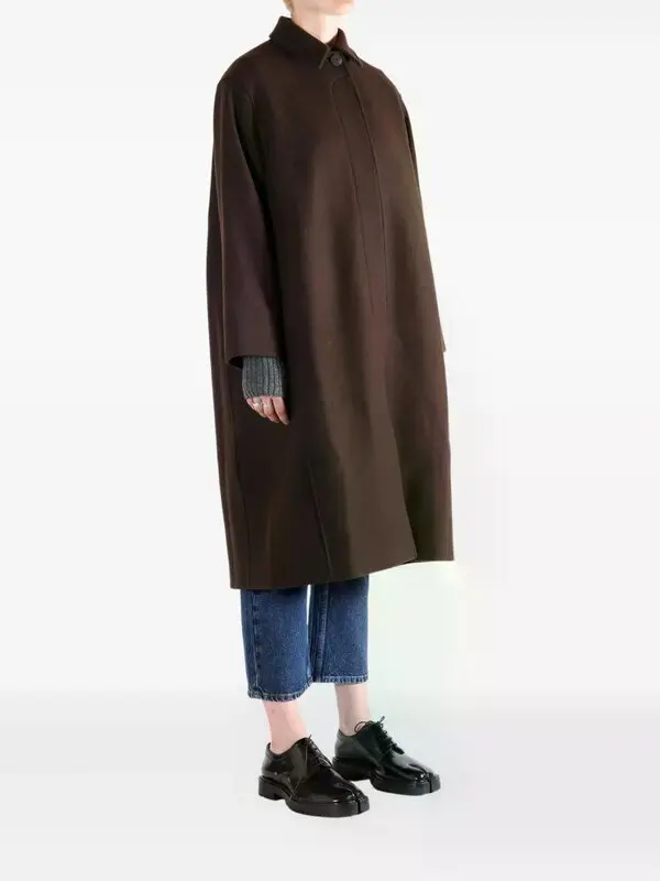 Studio Nicholson Ria Overcoat - Brown