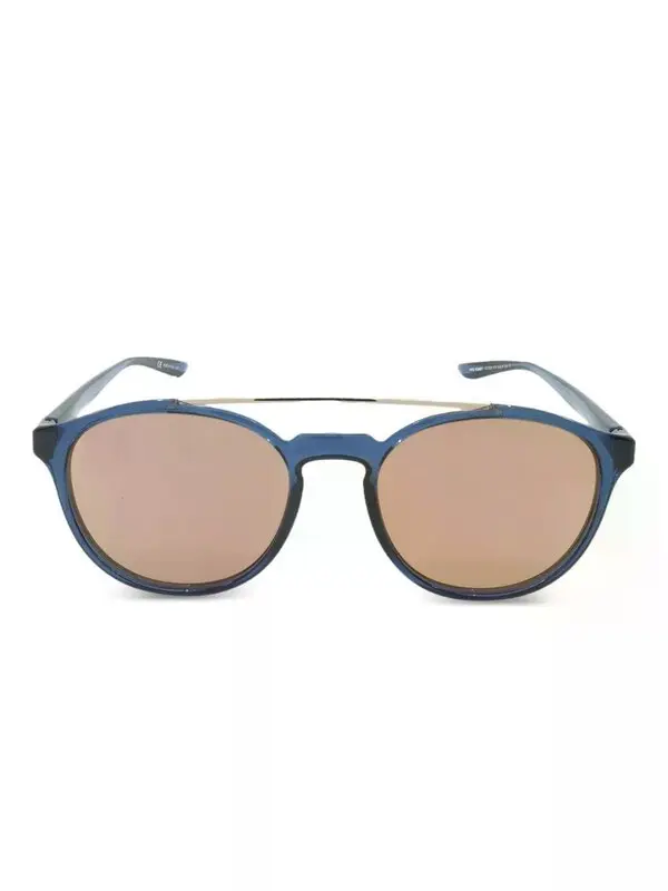 Nike Kismet Round-frame Sunglasses - Blue