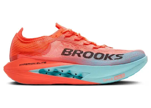 Brooks Hyperion Elite 5in - Pink Clay/atomizer Blue