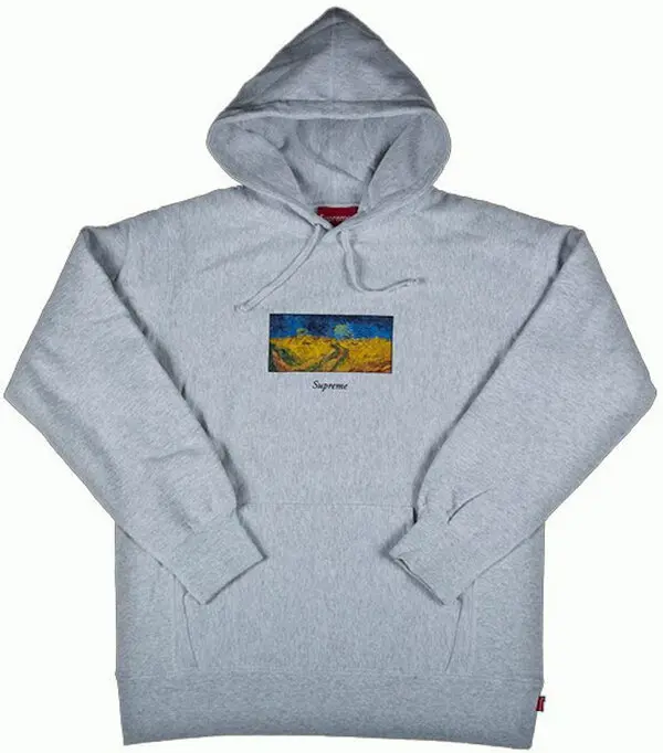Supreme Field Hooded Sweatshirt - Ash Grey