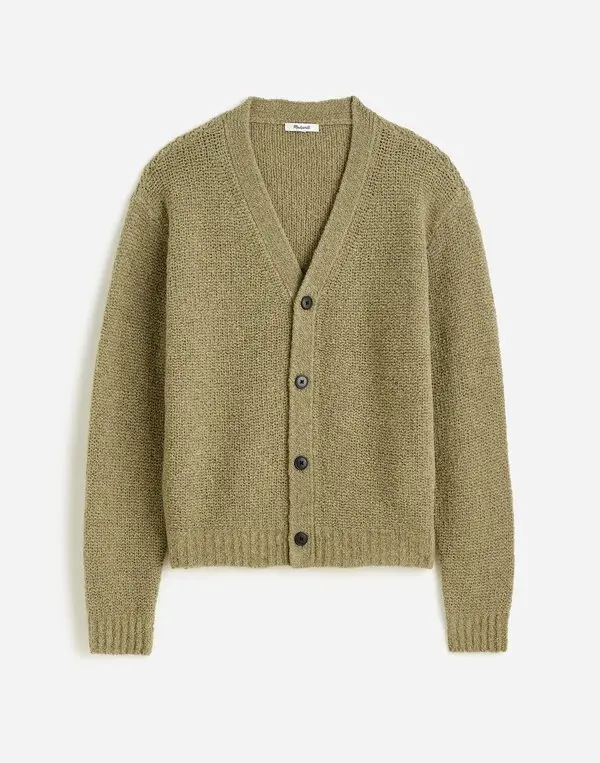 Madewell Bouclé Cardigan - Faded Surplus