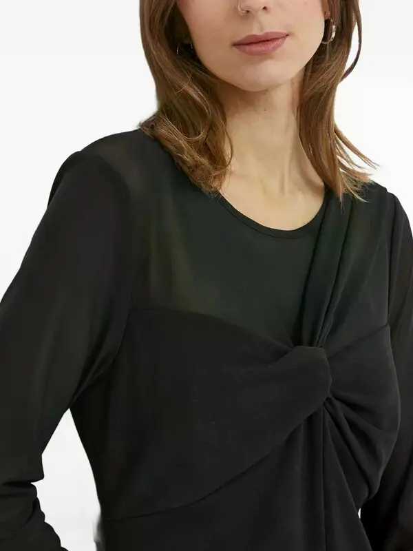 Dkny Knot-detail Mini Dress