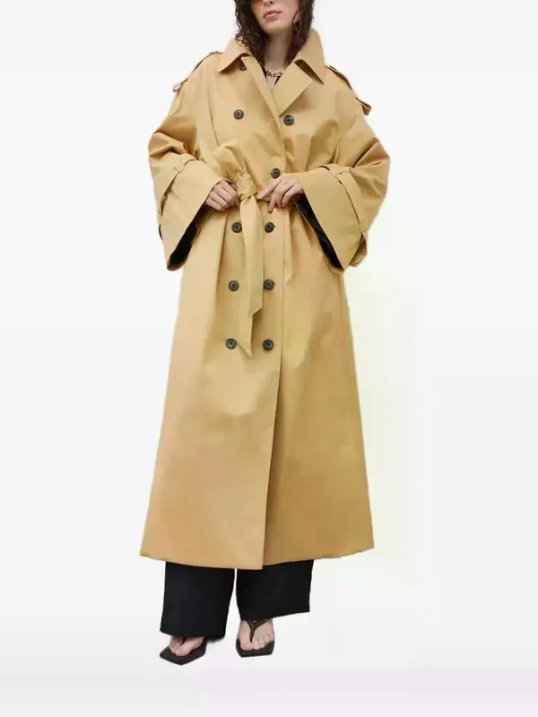 BY MALENE BIRGER Belted Coat - Neutrals