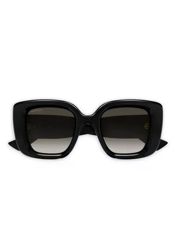 Gucci Gg1975s Geometric Sunglasses - Black