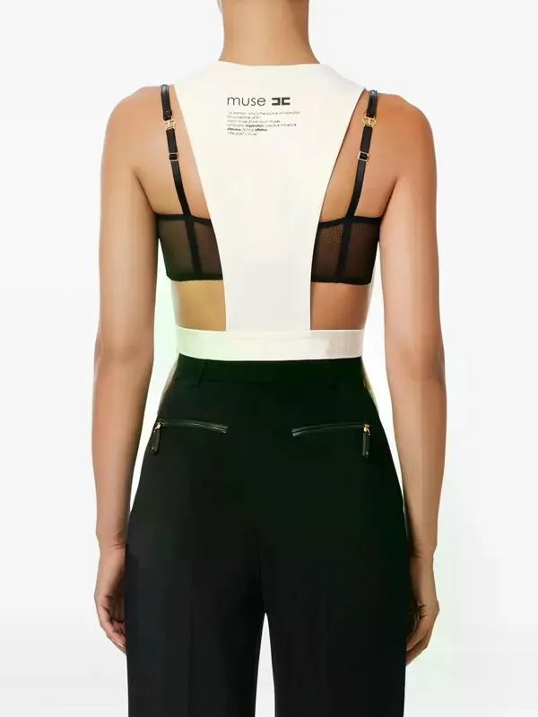Elisabetta Franchi Elasticated Waistcoat