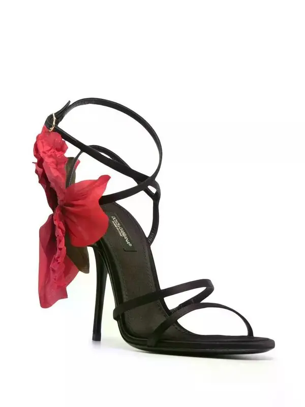 Dolce & Gabbana 110mm Floral-appliqué Sandals