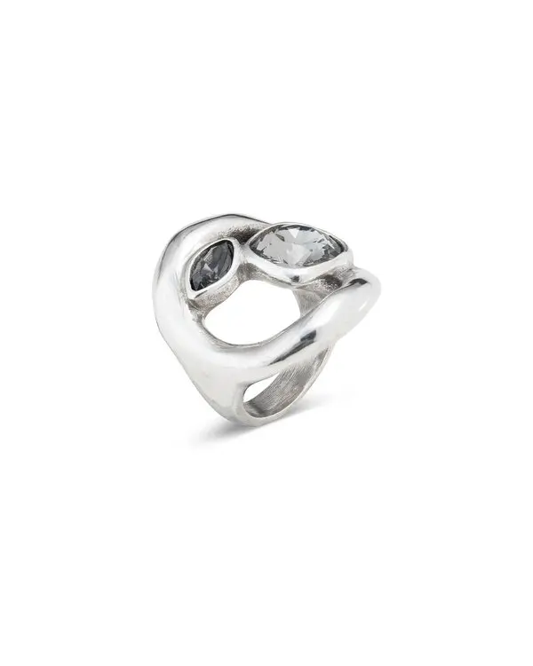 UNODE50 Crystal Triple-set Ring