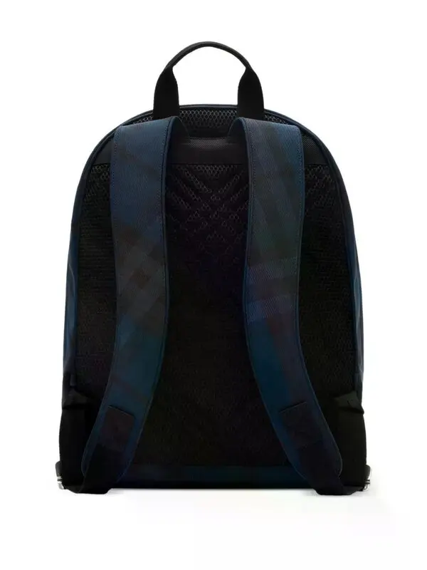 Burberry Grid Check-pattern Backpack