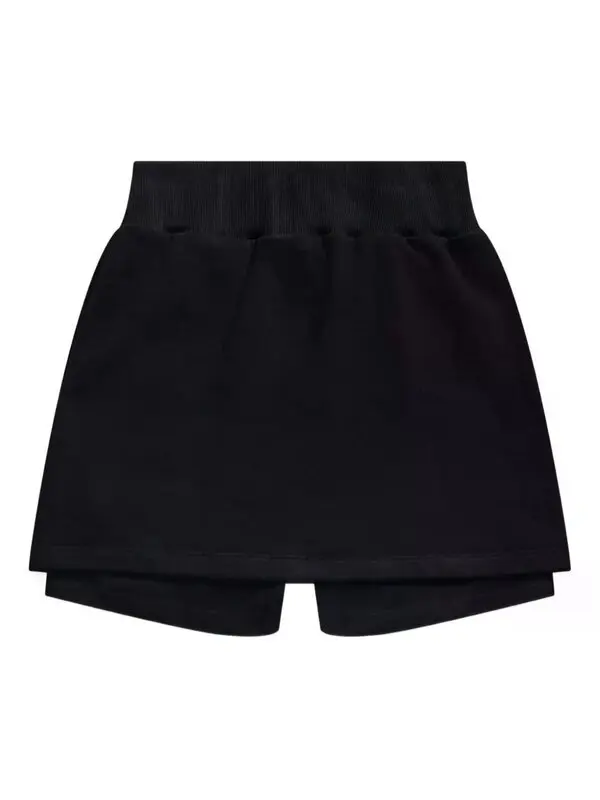 AREA Crystal Cut-out Mini Skort