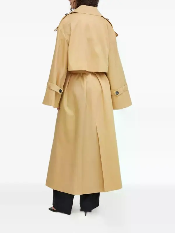 BY MALENE BIRGER Belted Double-breasted Coat