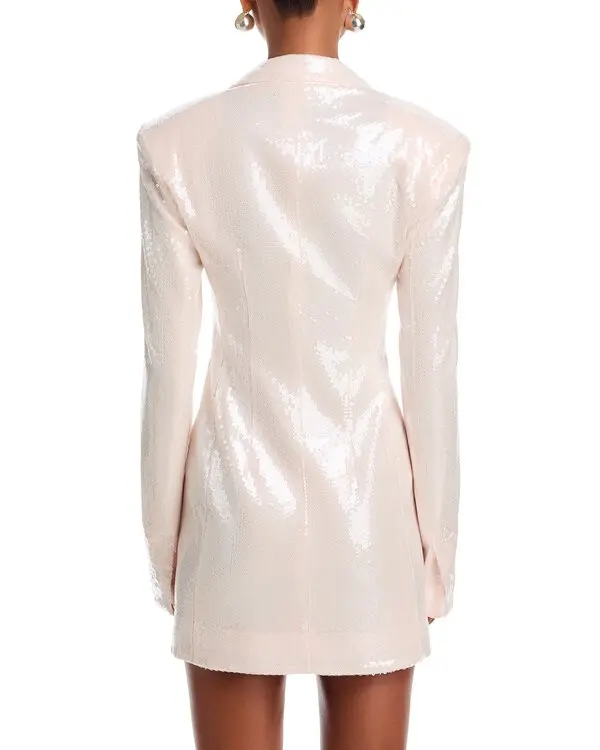 ROTATE BY BIRGER CHRISTENSEN Sequinned Blazer Dress