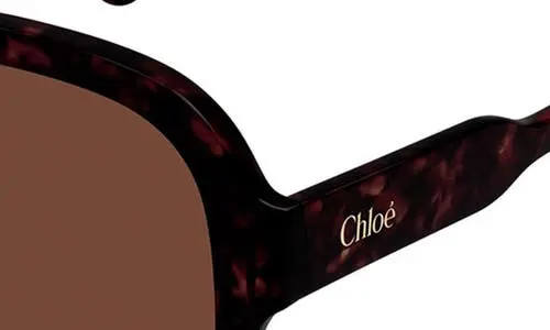 Chloé 58mm Pilot Sunglasses