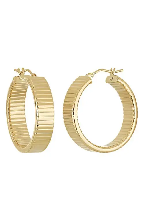 Bony Levy 14k Gold Tobugas Hoop Earrings - 14k Yellow Gold