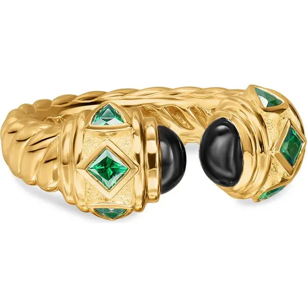 David Yurman Renaissance Color Ring - Black Onyx