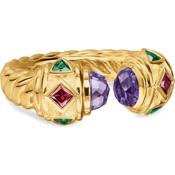 David Yurman Renaissance Color Ring - Gold