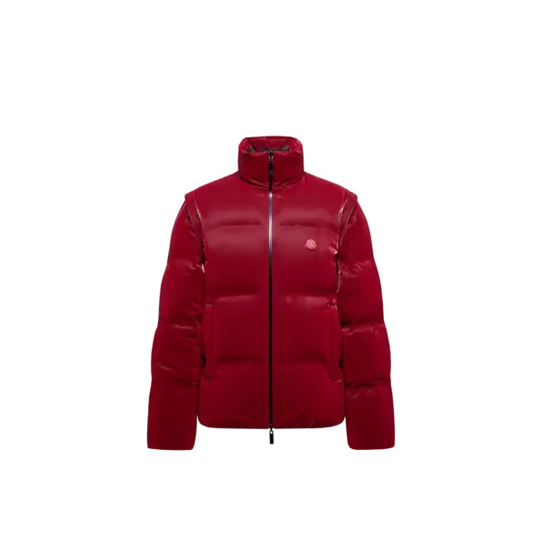 MONCLER X A$AP ROCKY Throttle Reversible 2-in-1 Down Jacket - Red