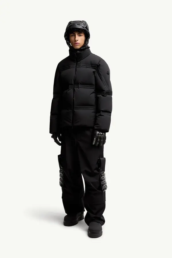 MONCLER X A$AP ROCKY Rally Short Down Jacket - Black