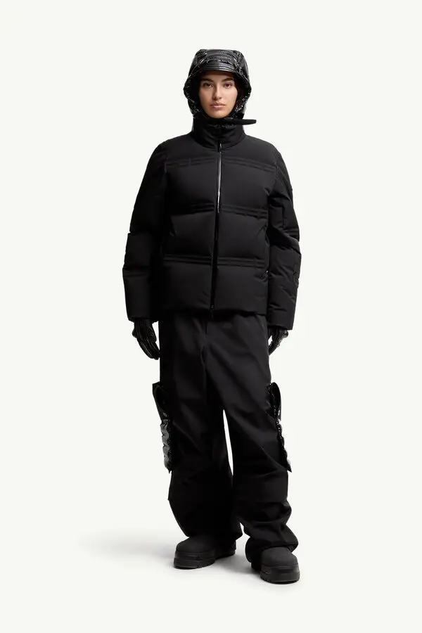 MONCLER X A$AP ROCKY Rally Short Down Jacket - Black