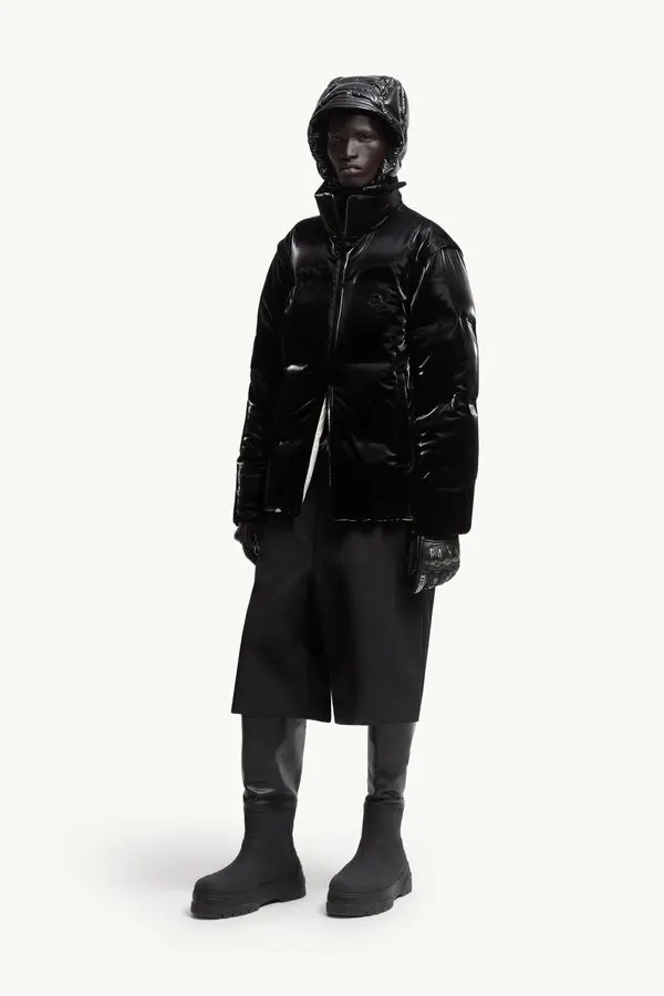 MONCLER X A$AP ROCKY Logo Print Shorts - Black