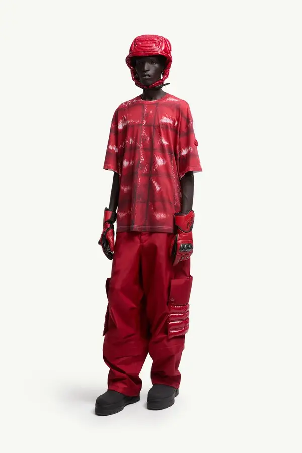MONCLER X A$AP ROCKY Cotton T-shirt - Red