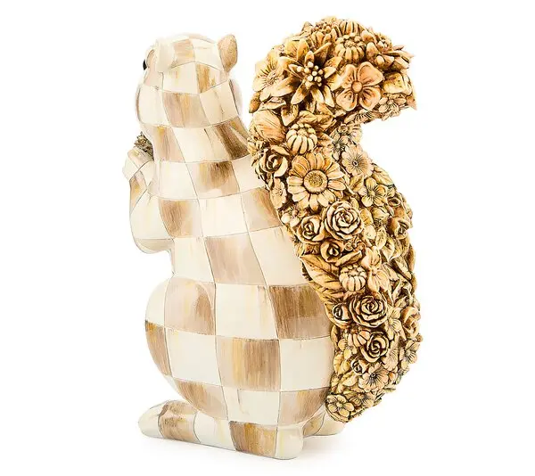 MACKENZIE-CHILDS As Is Autumn Squirrel Figurine