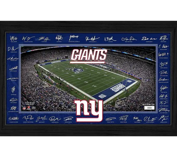 HIGHLAND MINT Nfl 2025 Signature Gridiron Frame - One-color