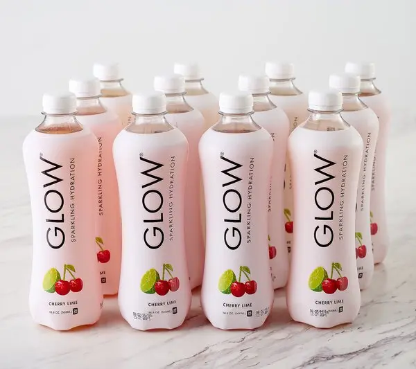 GLOW Beverages 16.9oz Sparkling Water In Choice Flavor - One-color
