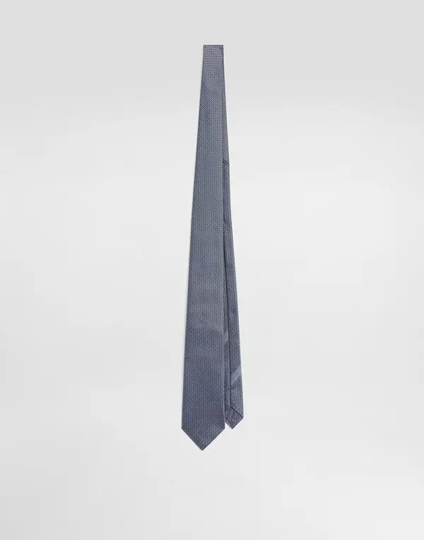 Dolce & Gabbana Micro-design Jacquard Tie - Multicolor