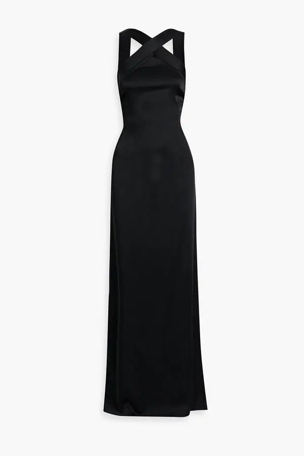 Oscar De La Renta Satin-crepe Gown