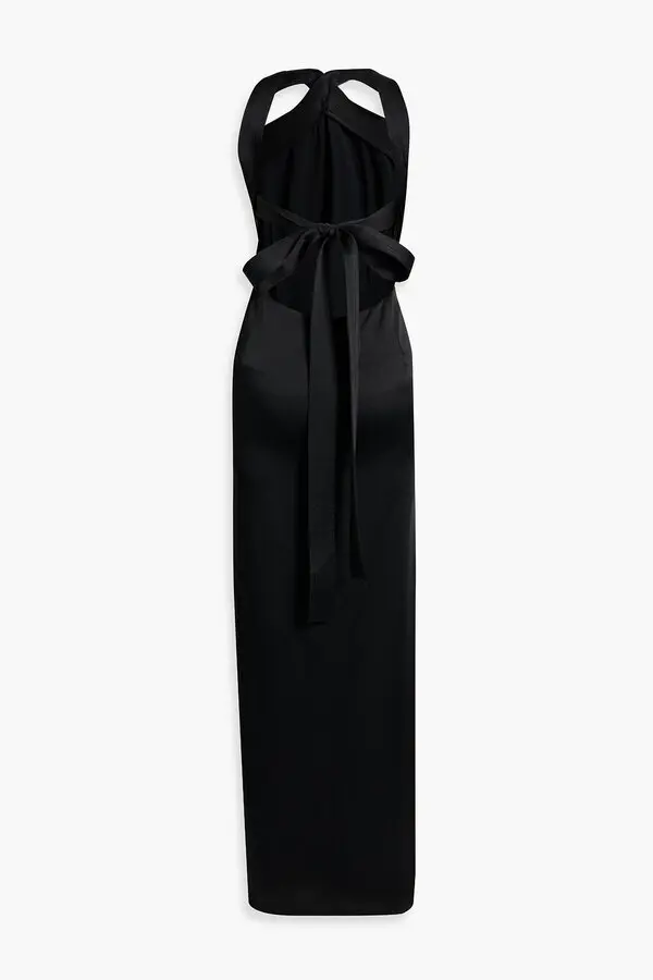 Oscar De La Renta Satin-crepe Gown