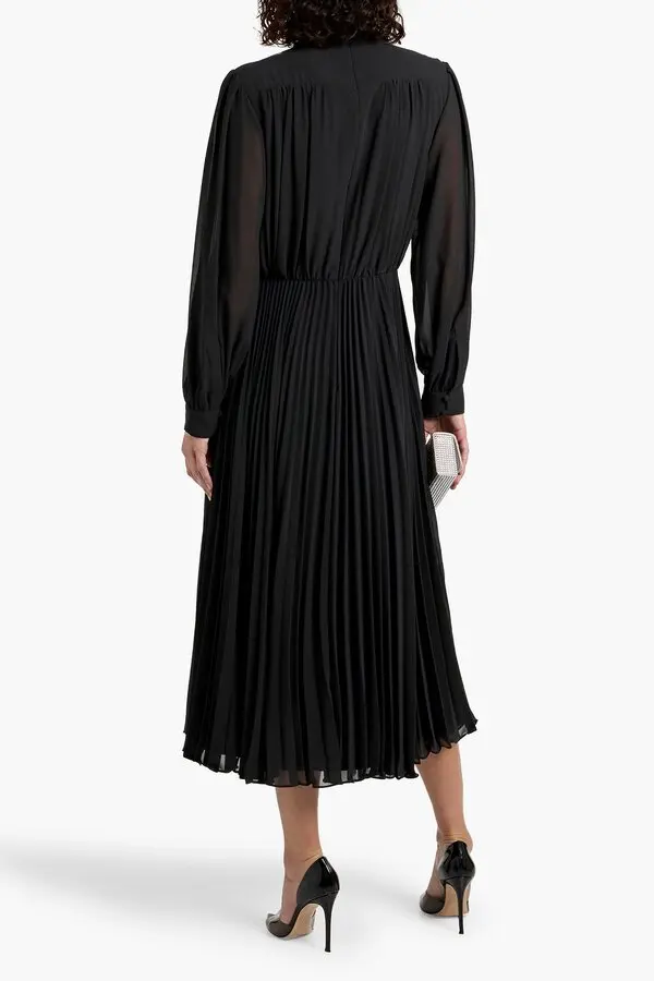 midi dress with cut out back Ruffle Sleeve Cut Out Back Midi Dress in Blue