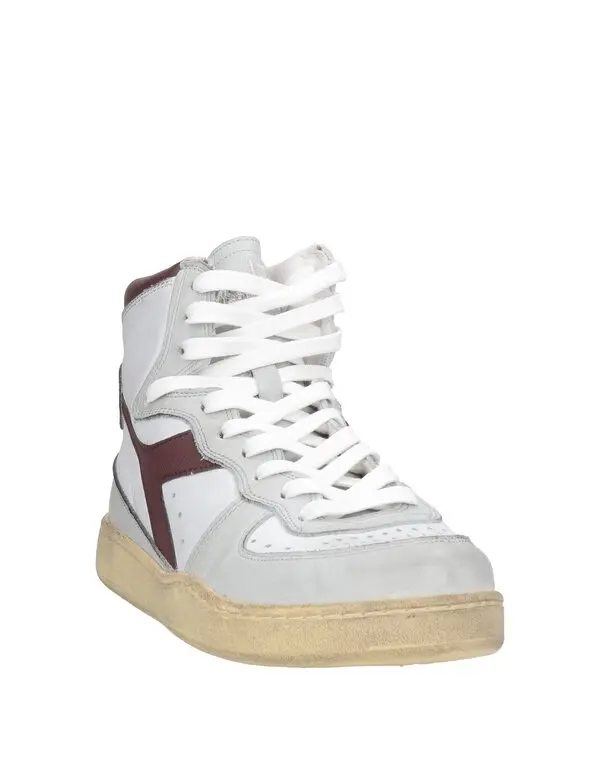 DIADORA High-top Leather Sneakers - Grey